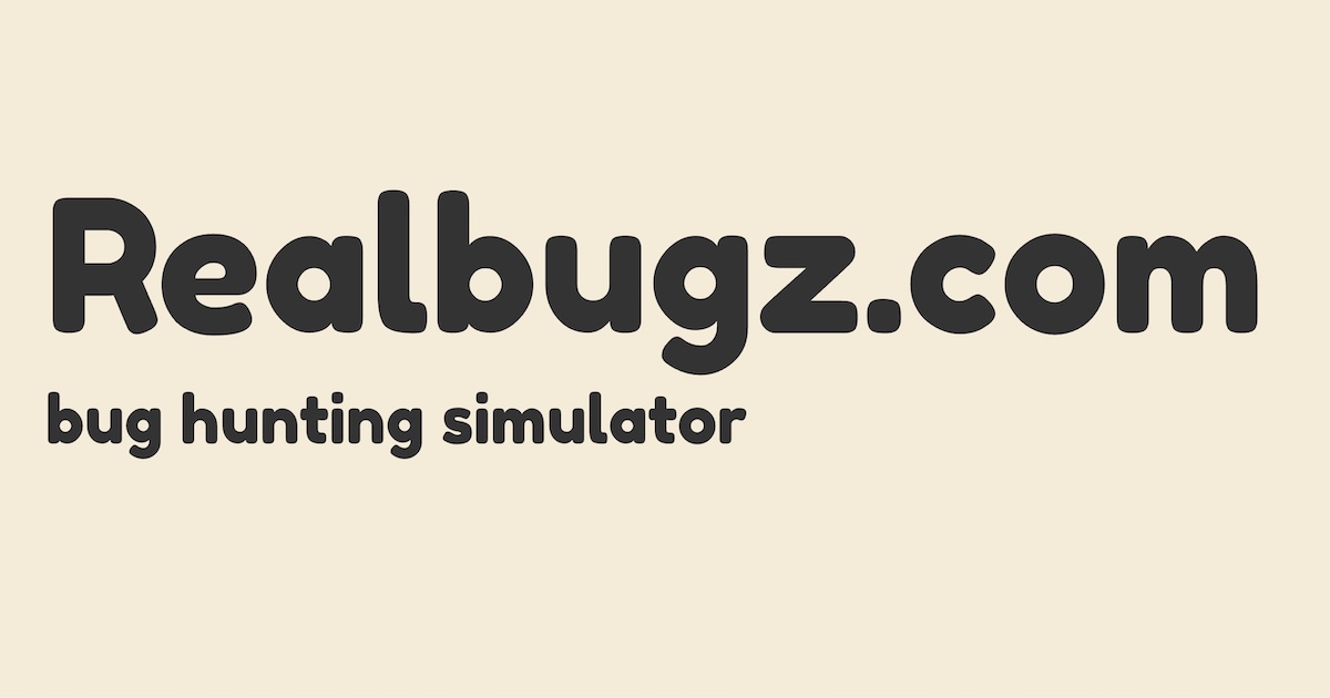 Realbugz — Bug Hunting Simulator for QA Testers and Beginners